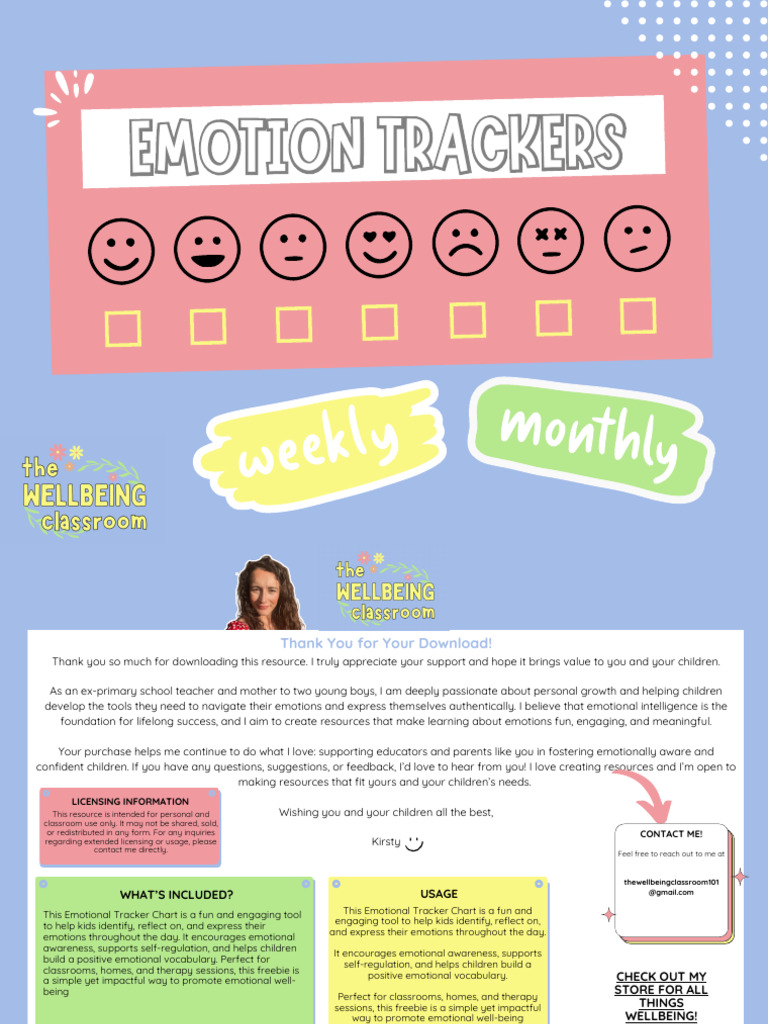 Emotion Trackers | PDF | Feeling | Emotions
