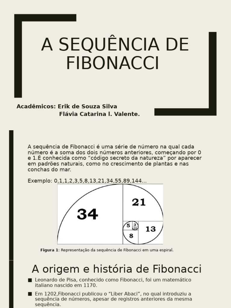 A sequência de Fibonacci | PDF | Matemática