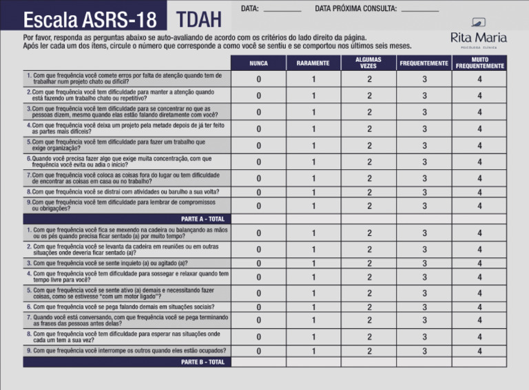 Escala ASRS | PDF