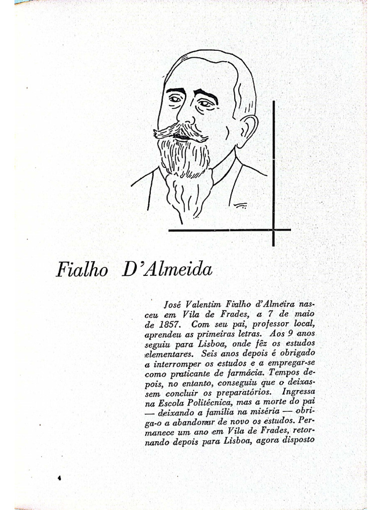 FIALHO D'ALMEIDA - o Filho | PDF