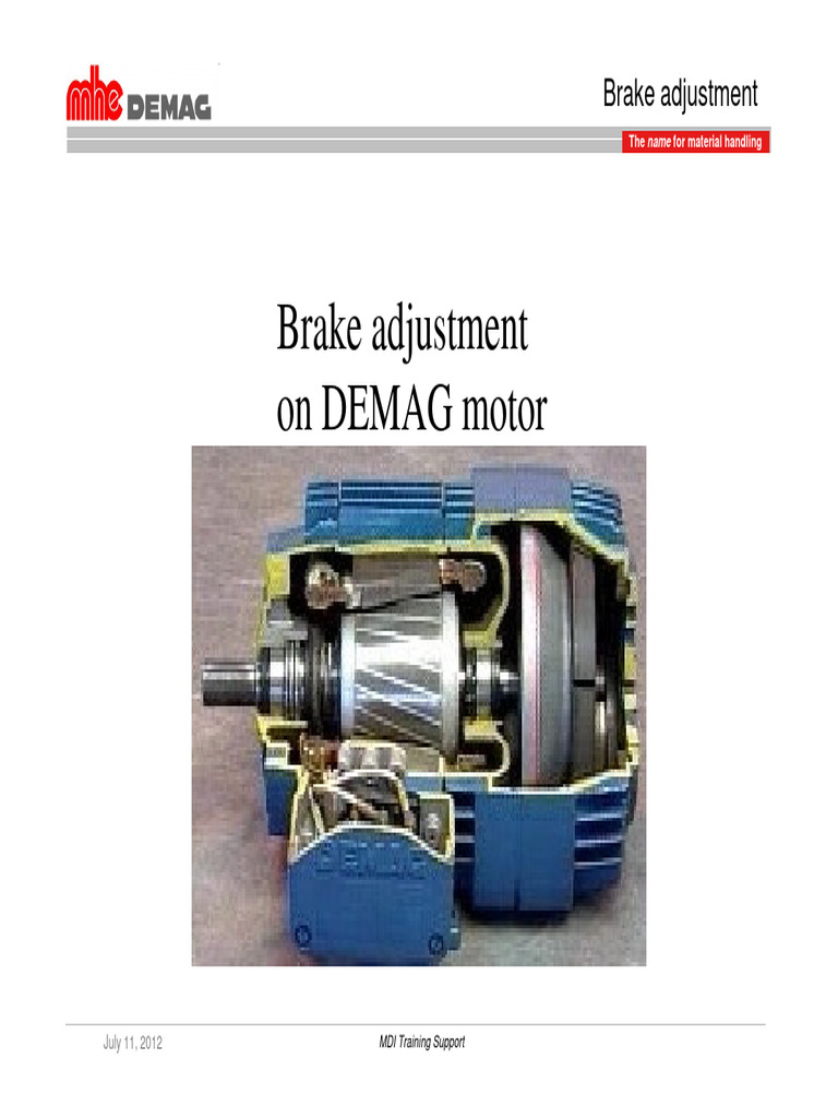 wiring demag POMC | PDF | Nut (Hardware) | Mechanical Engineering