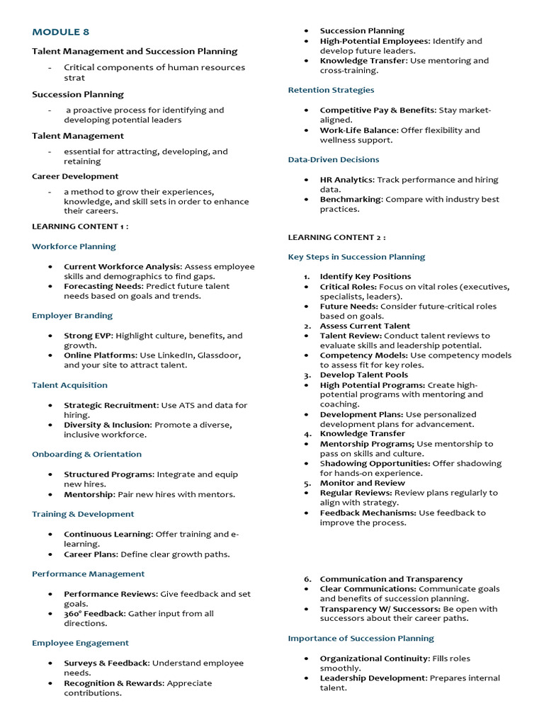 REVIEWER HRM | PDF | Employment | Human Resource Management