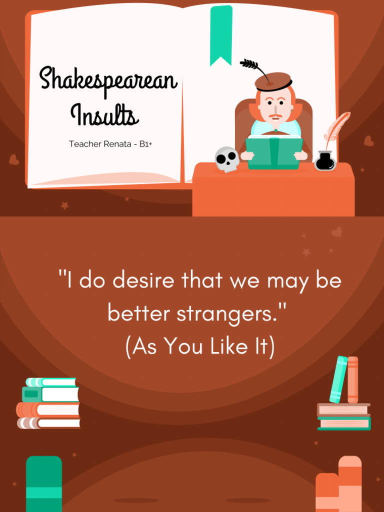 Shakespearean Insults | PDF