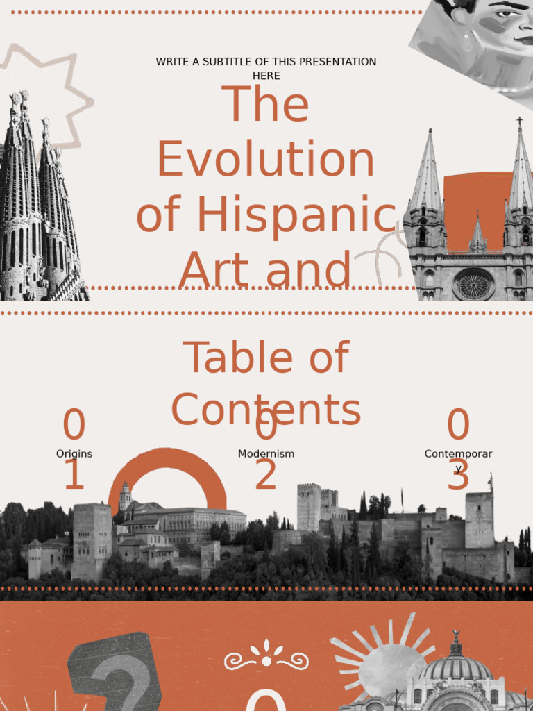 Salinan Simple Collage The Evolution of Hispanic Art and Architecture ...