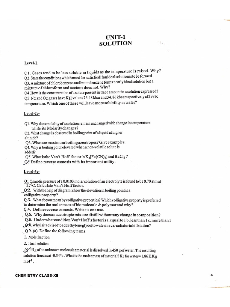 Workbook Chapter 1 (Solutions) | PDF