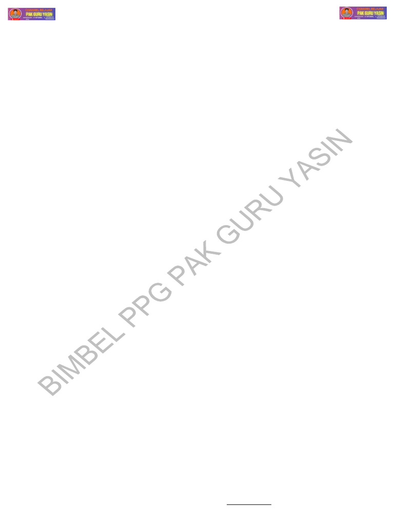 Resume Kb 1 Sketsa Keberagaman Di Indonesia_bimbel Ppg Pak Guru Yasin | PDF