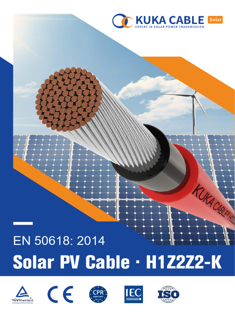KUKA CABLE Solar Cable H1Z2Z2-K Brochure 2024 | PDF