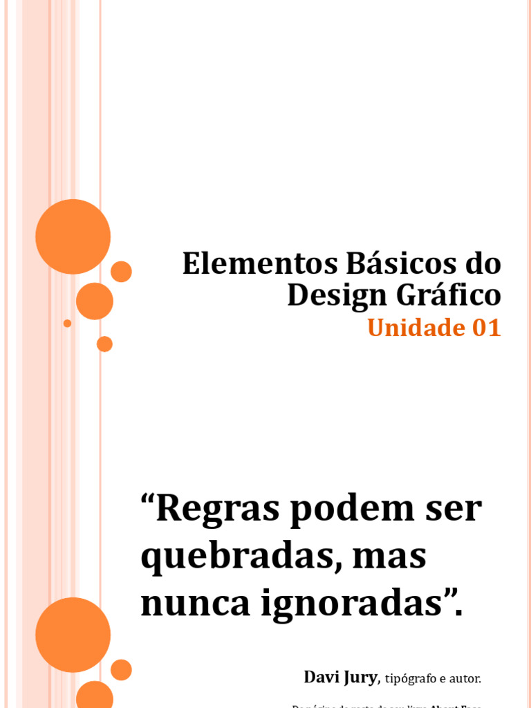 Elementos Fundamentais do Design Gráfico | PDF | Esboço | Geometria