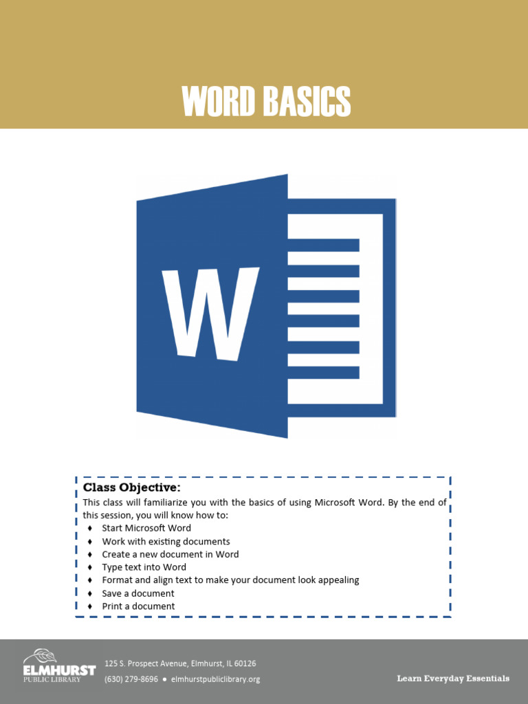 Microsoft Word 2013 Basics Guide | PDF | Microsoft Word | Icon (Computing)