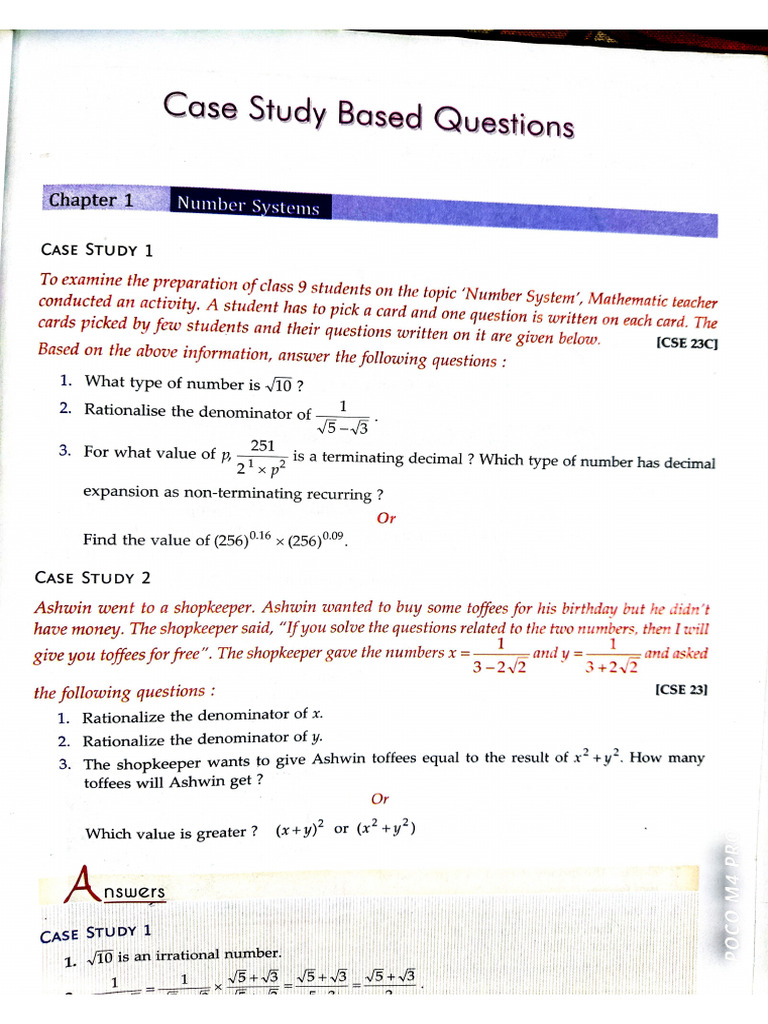 Case Based Question | PDF