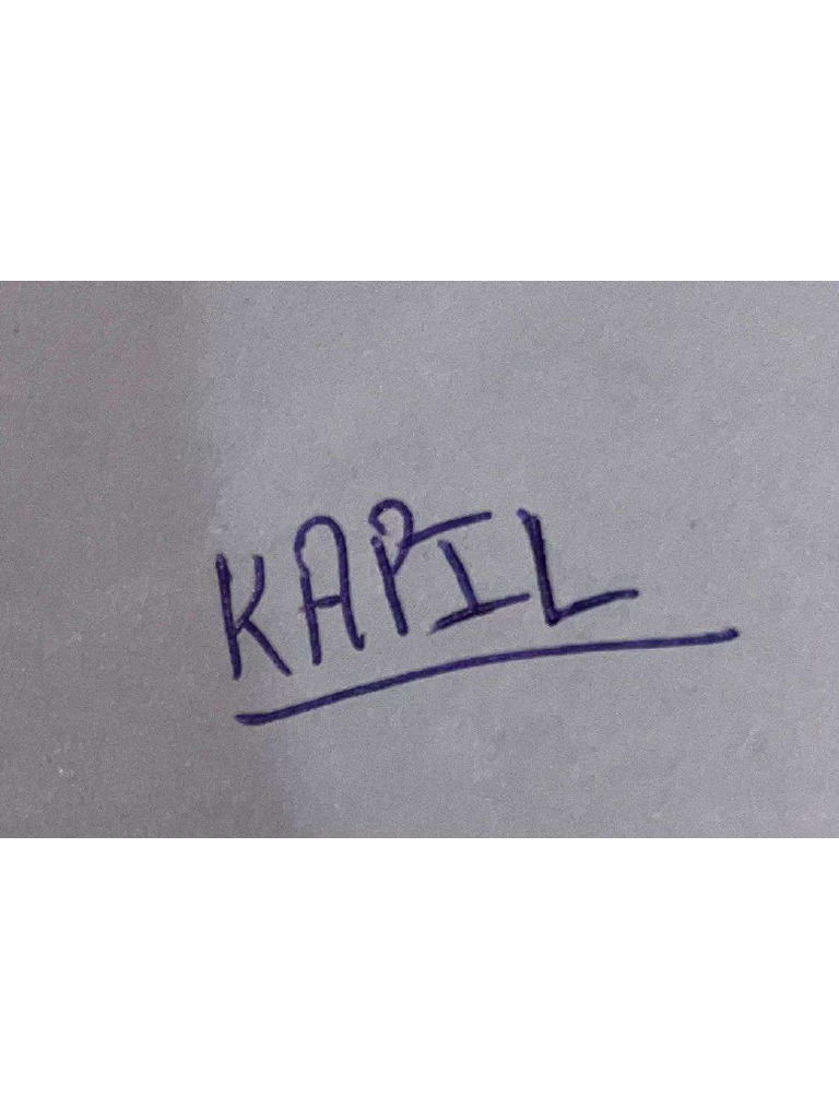 Kapil Sign | PDF