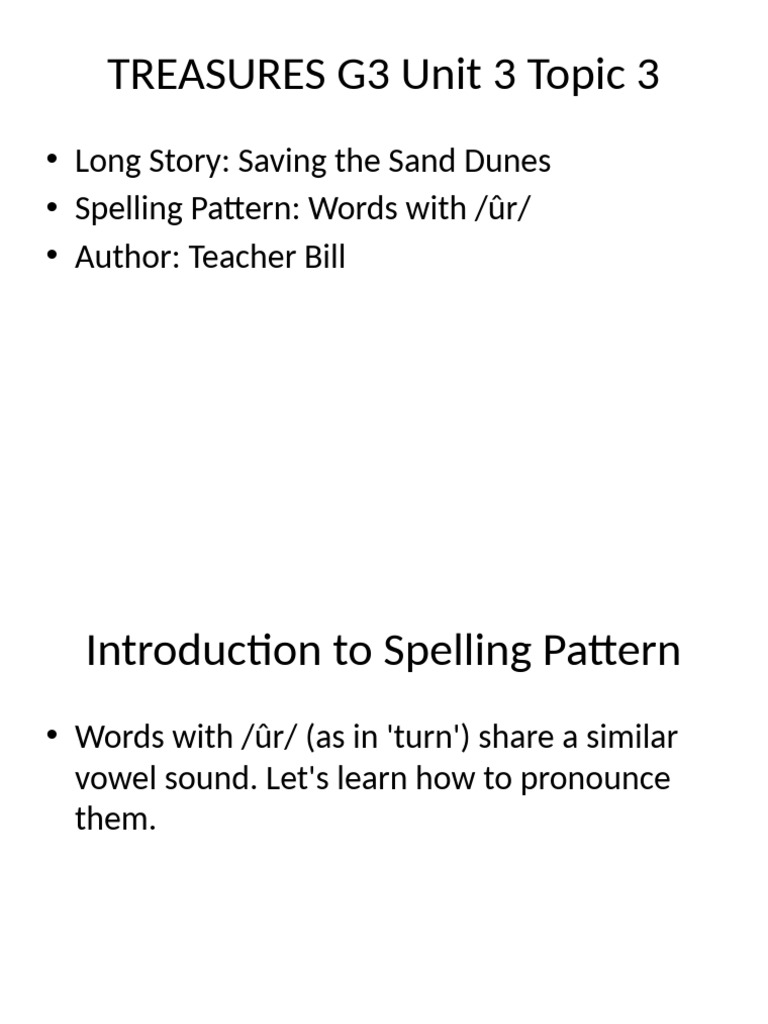 Spelling Patterns for Grade 3 | PDF | Part Of Speech | Word