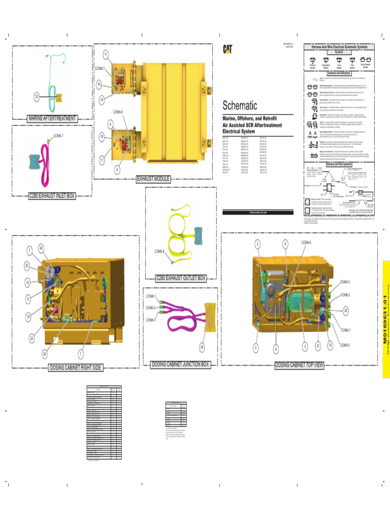 Sistema Eléctrico de Postratamiento SCR | PDF | Switch | Electrical Connector