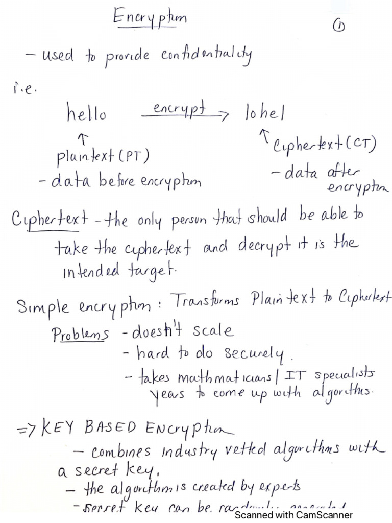 Lec No. 03. B - Encryption | PDF