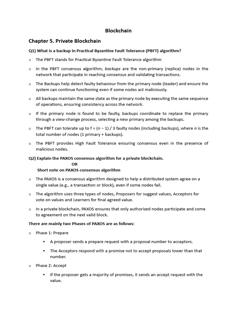 Blockchain Chapter 5 | PDF | Computer Science | Systems Engineering