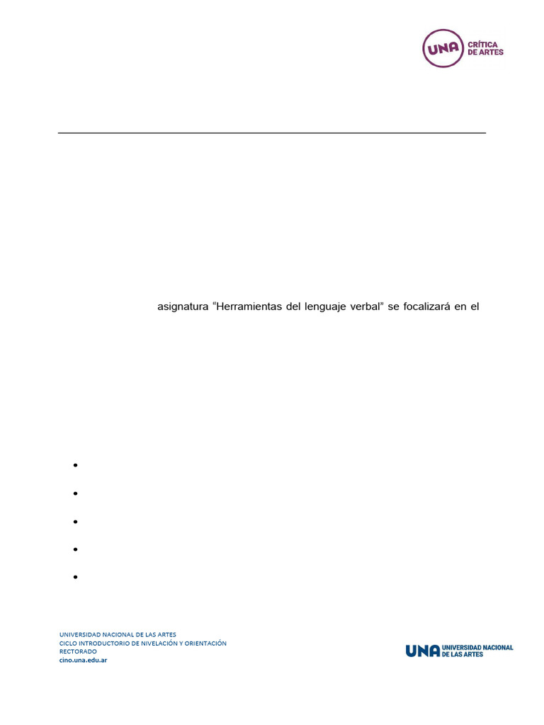 2025 Programa Herramientas Lenguaje Verbal | PDF | Comunicación humana | Aprendizaje