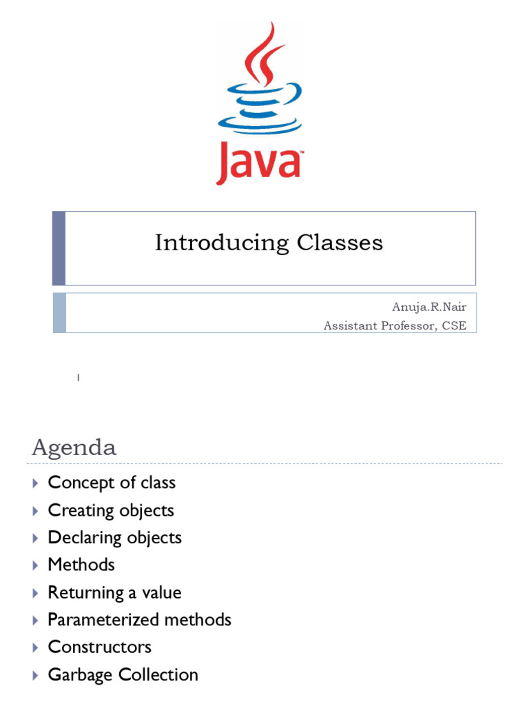 Chap6 Introducing Classes | PDF | Constructor (Object Oriented Programming) | Programming