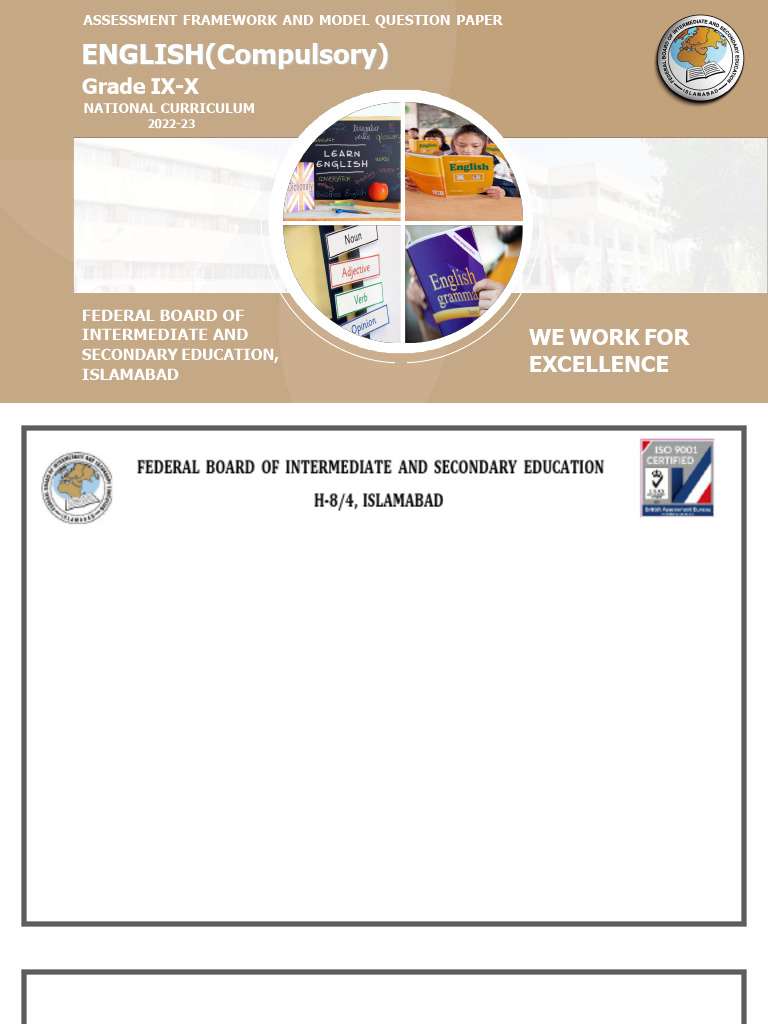 801422MQP English Compressed | PDF | Educational Assessment | Semantics