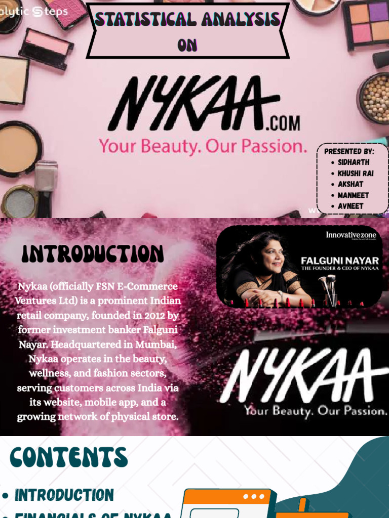 Nykaa Financials: Statistical Analysis | PDF | Statistical Analysis ...