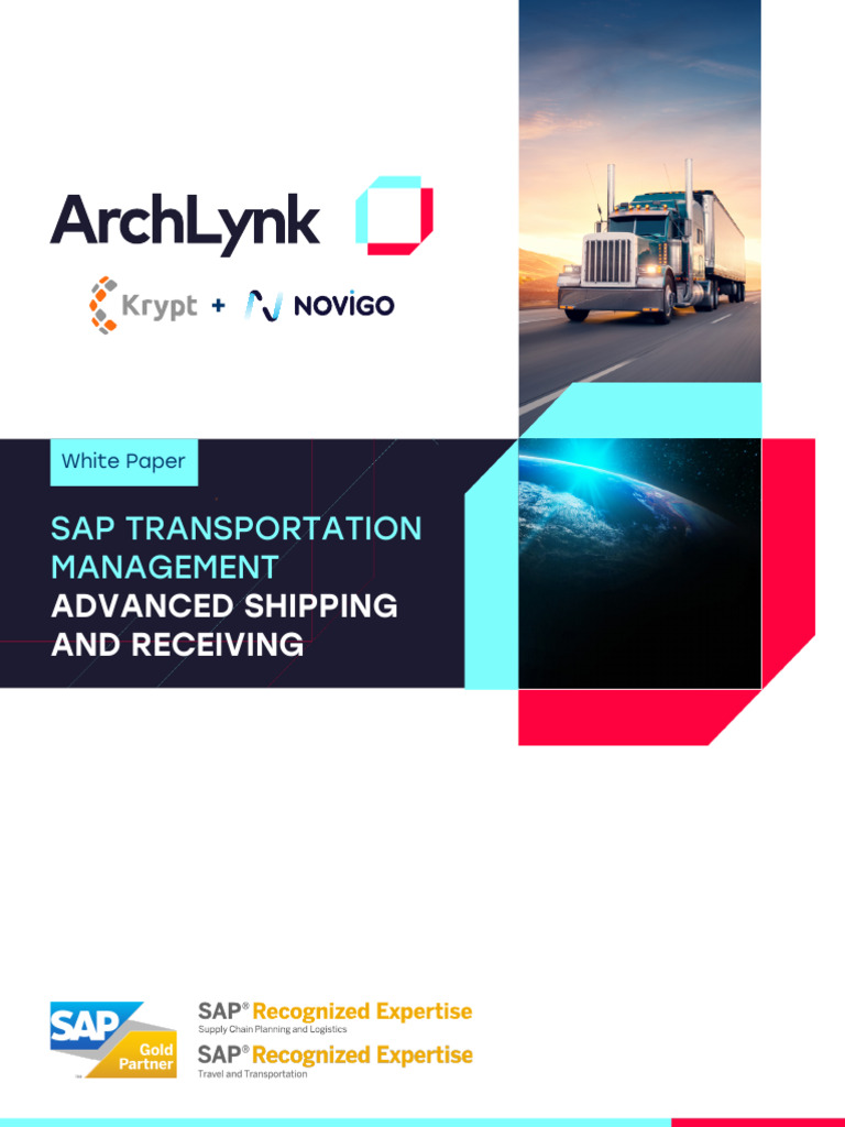 WP - Sap Transportation Management Advanced Shipping and Receiving - Wp ...