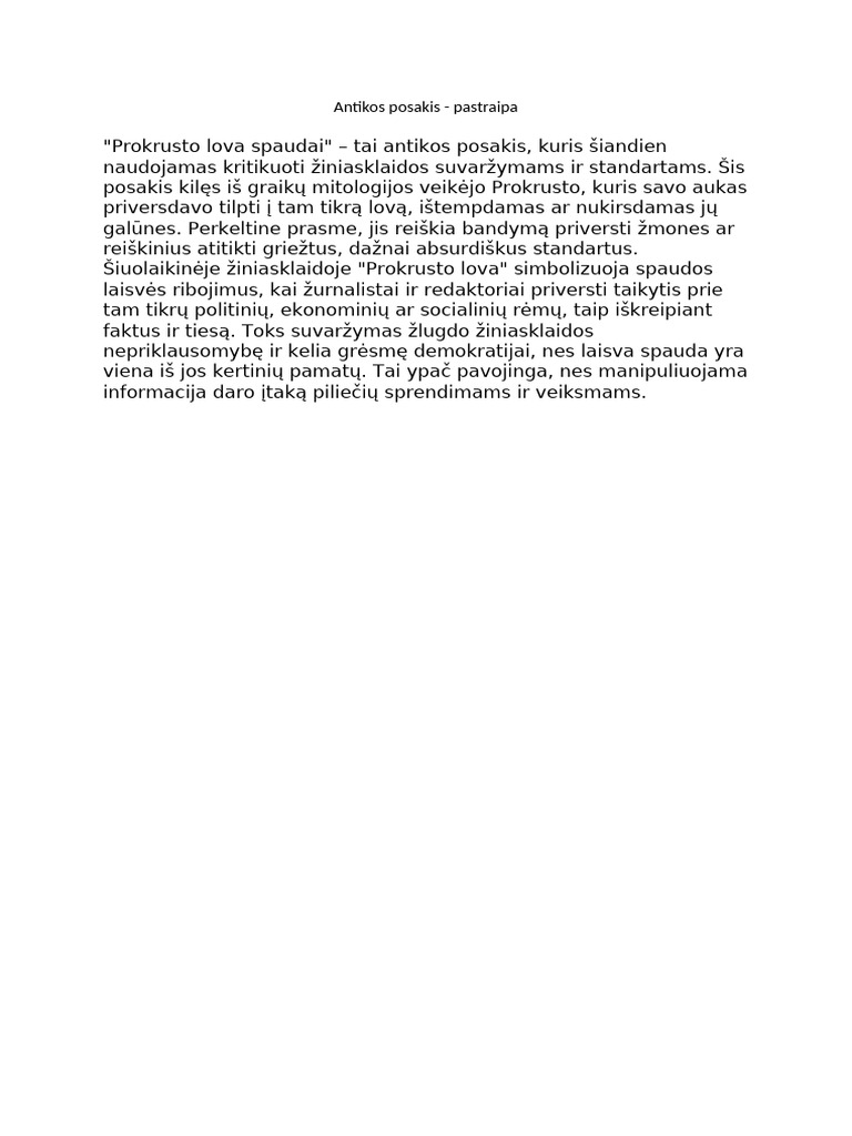 Antikos Posakis | PDF