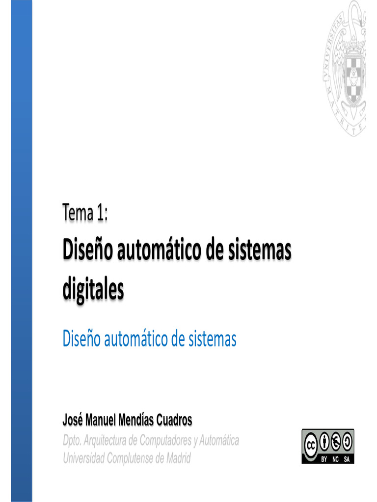 DAStema 1 | PDF | Arreglos de compuertas lógicas programables en sitio ...