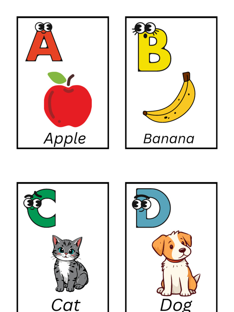 ELA Alphabet Flashcard in Colorful Fun Lined Style 20250819 210405 0000 ...