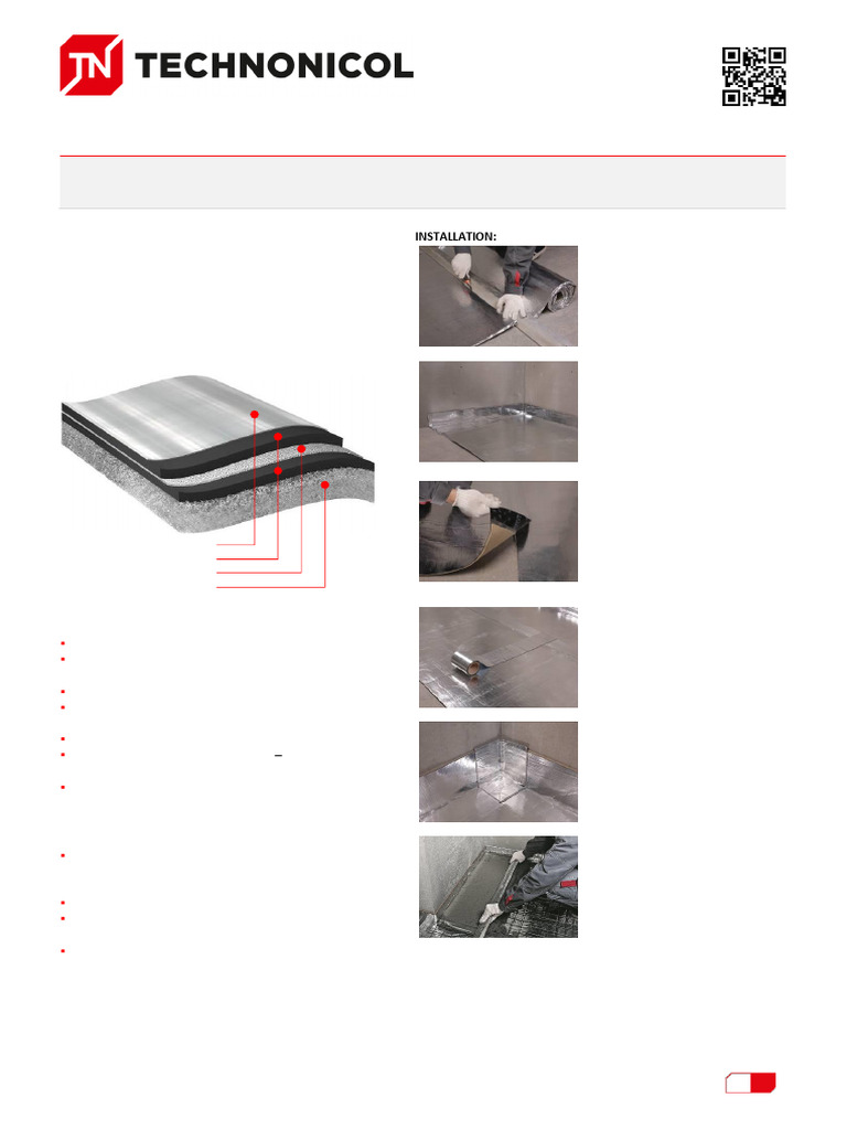 Tds Technonicol Soundstop Super | PDF | Flooring | Civil Engineering