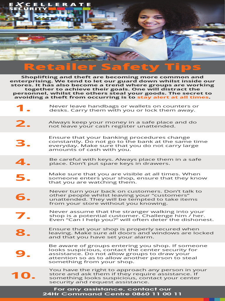 Retailer Safety Tips | PDF