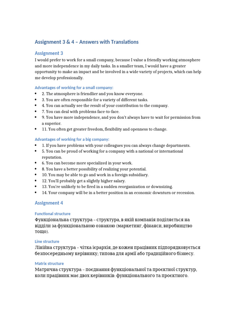 Assignment 3 4 Bilingual | PDF