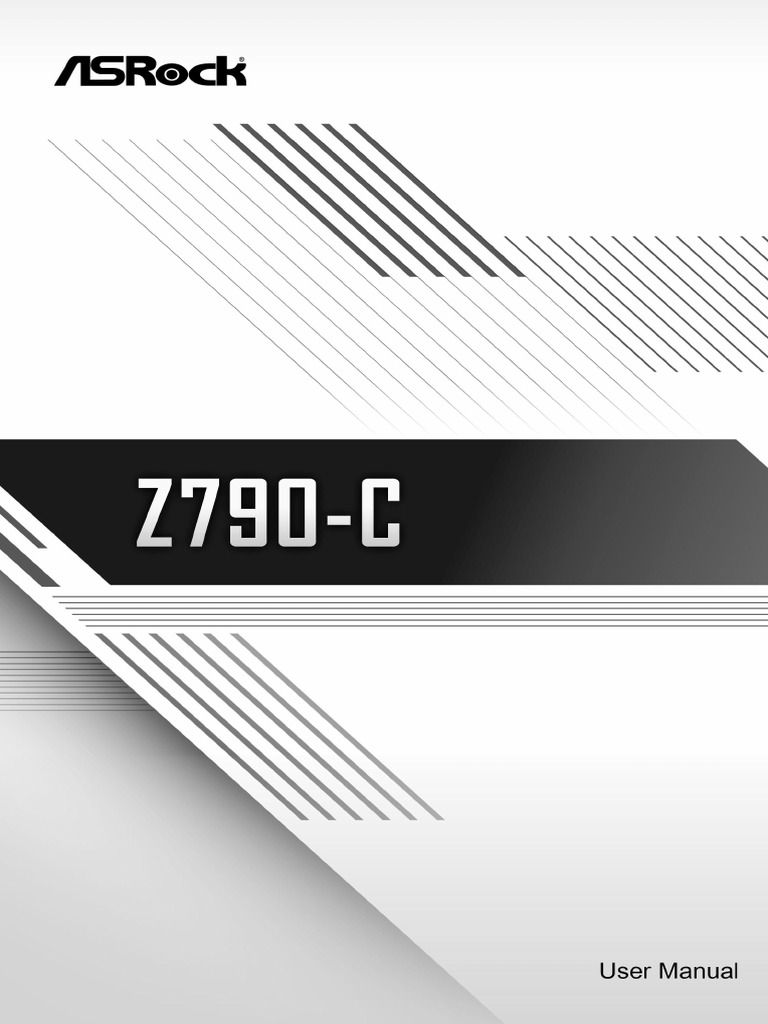 ASRock Z790-C Motherboard Guide | PDF | Computer Science | Electronics