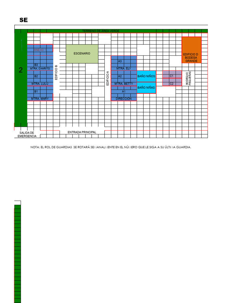 Formato 4c. - Croquis Del Interior - XLSX - Hoja1 | PDF