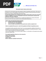 Wheel-Trans Eligibility Application | PDF | Public Transport | Disability