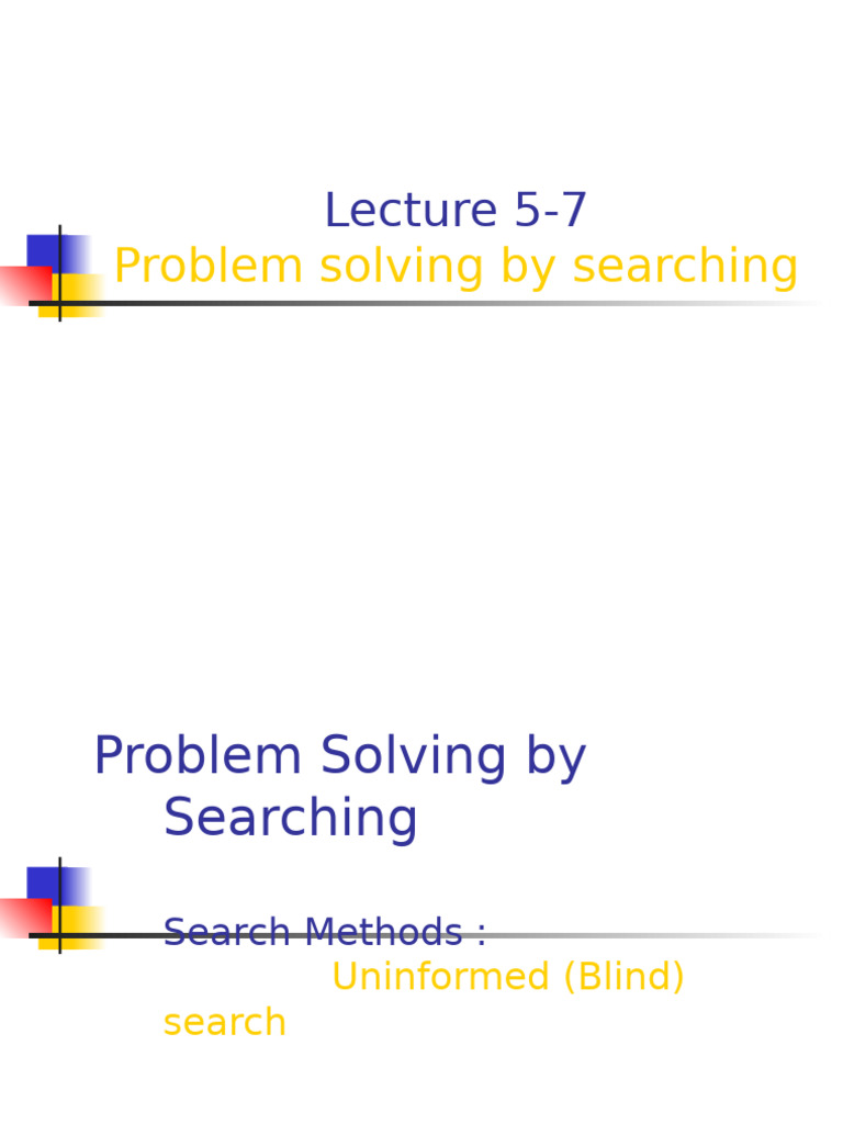 5 AI Lecture 5-7 | PDF | Mathematical Optimization | Computational Problems
