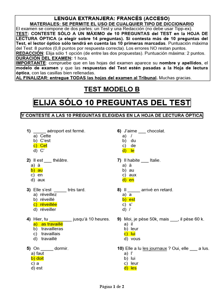 CORRECC Nuevo MODEL B Examen CAD Julio20 | PDF