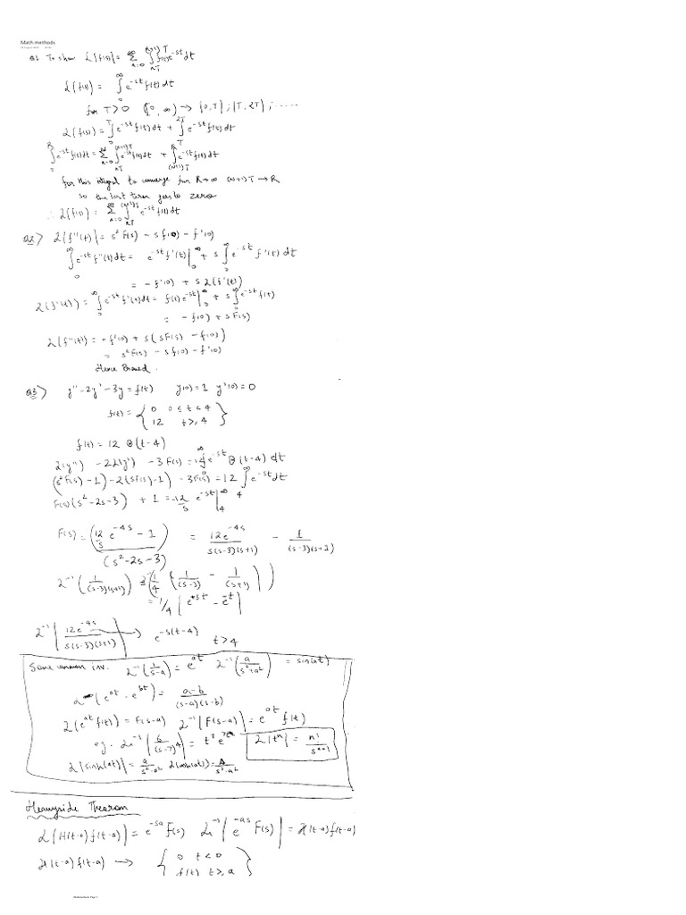 Math Methods | PDF