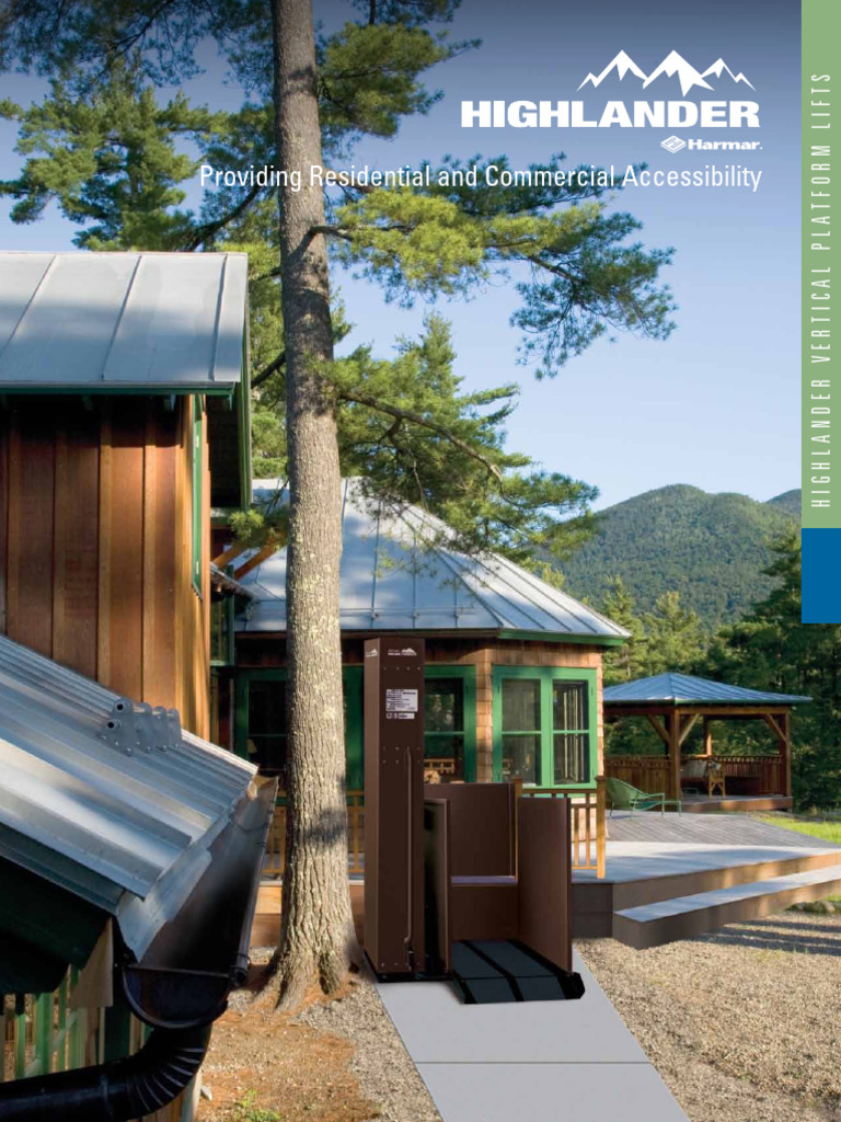 Highlander Vertical Platform Lifts Guide | PDF | Elevator | Door