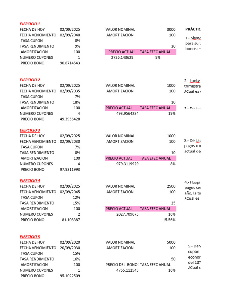 Practica 1 Excel Decisiones | PDF