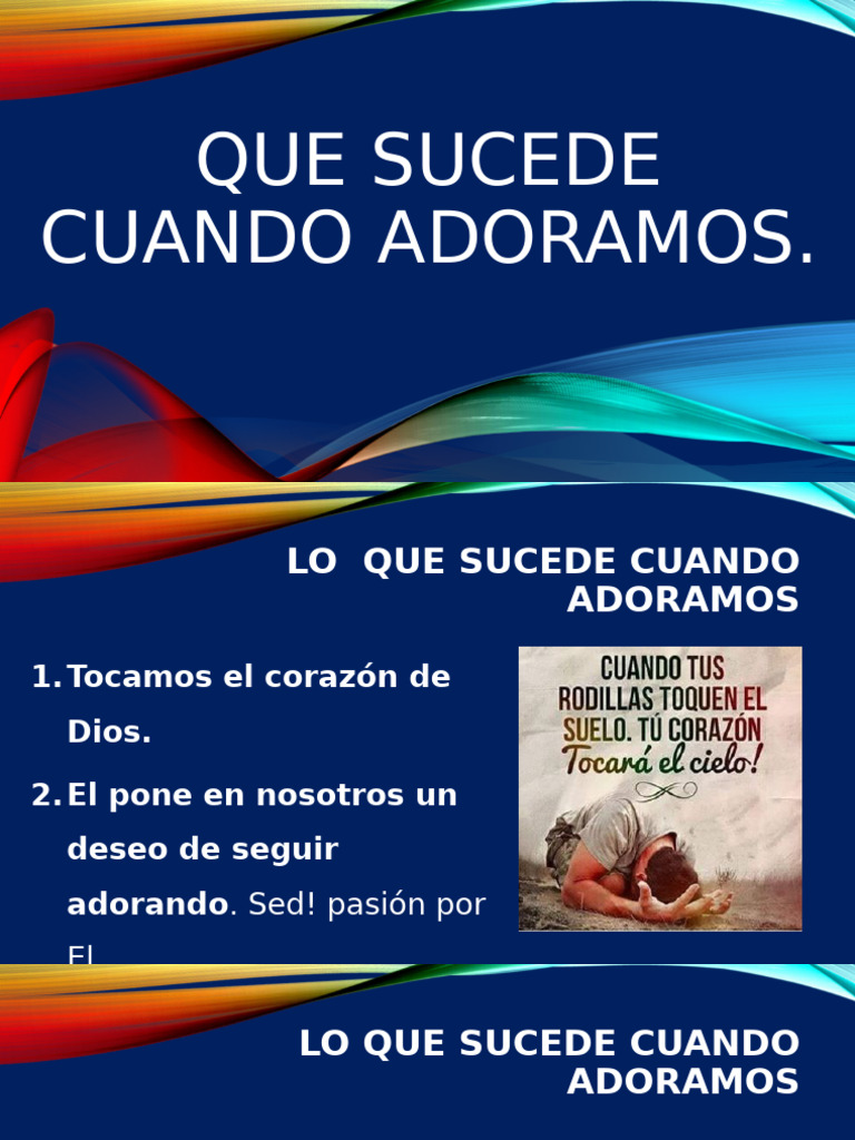 02 Que Sucede Cuando Adoramos YANET | PDF