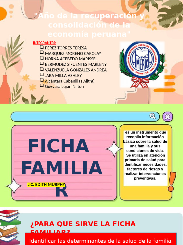 Ficha Familiar Oficial | PDF