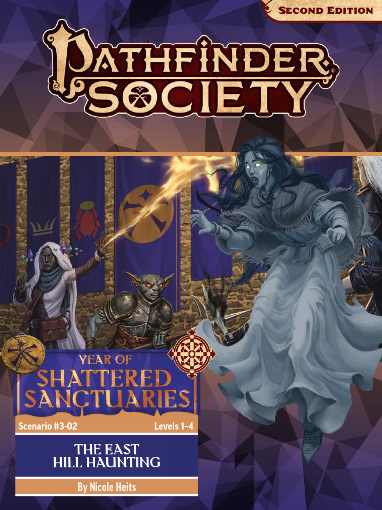 PF2 S03-02 The East Hill Haunting | PDF | Ghosts | D20 System