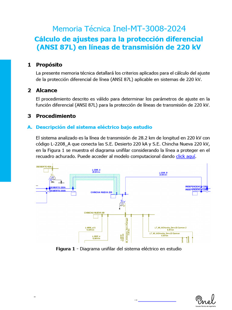 Ajustes Protección Diferencial 220 kV | PDF | Transformador ...