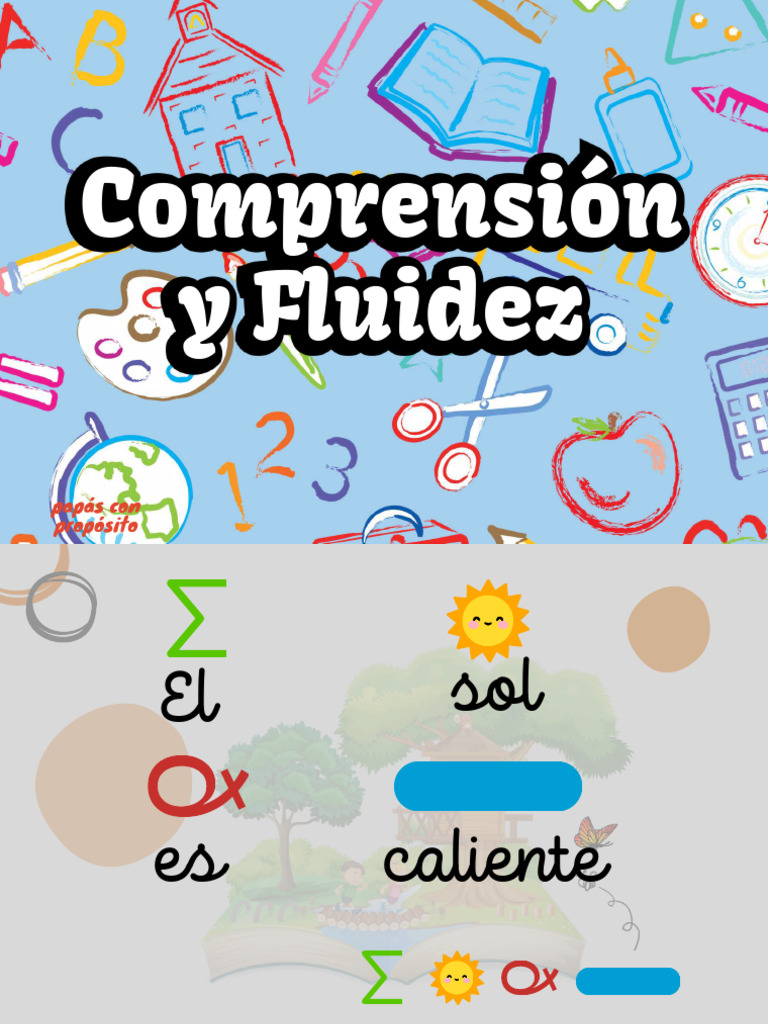 Comprensión y Fluidez - PDF - Compressed | PDF