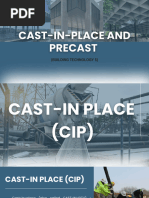 Cast-in-Place vs. Precast Concrete Overview | PDF | Prestressed ...