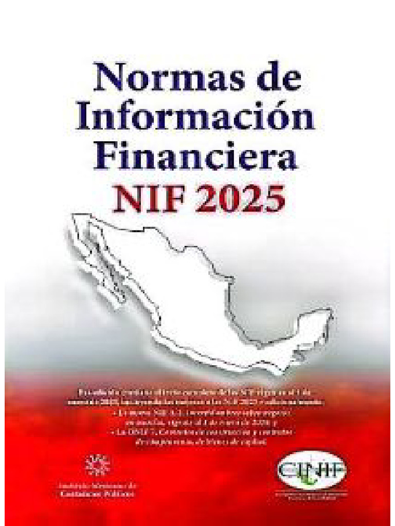 Normas de Información Financiera NIF 2025 | PDF