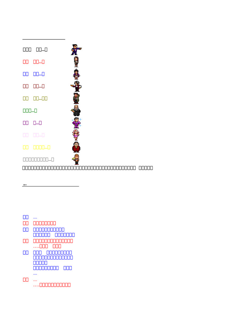 Ace Attorney Japanese Script Part 1 | PDF
