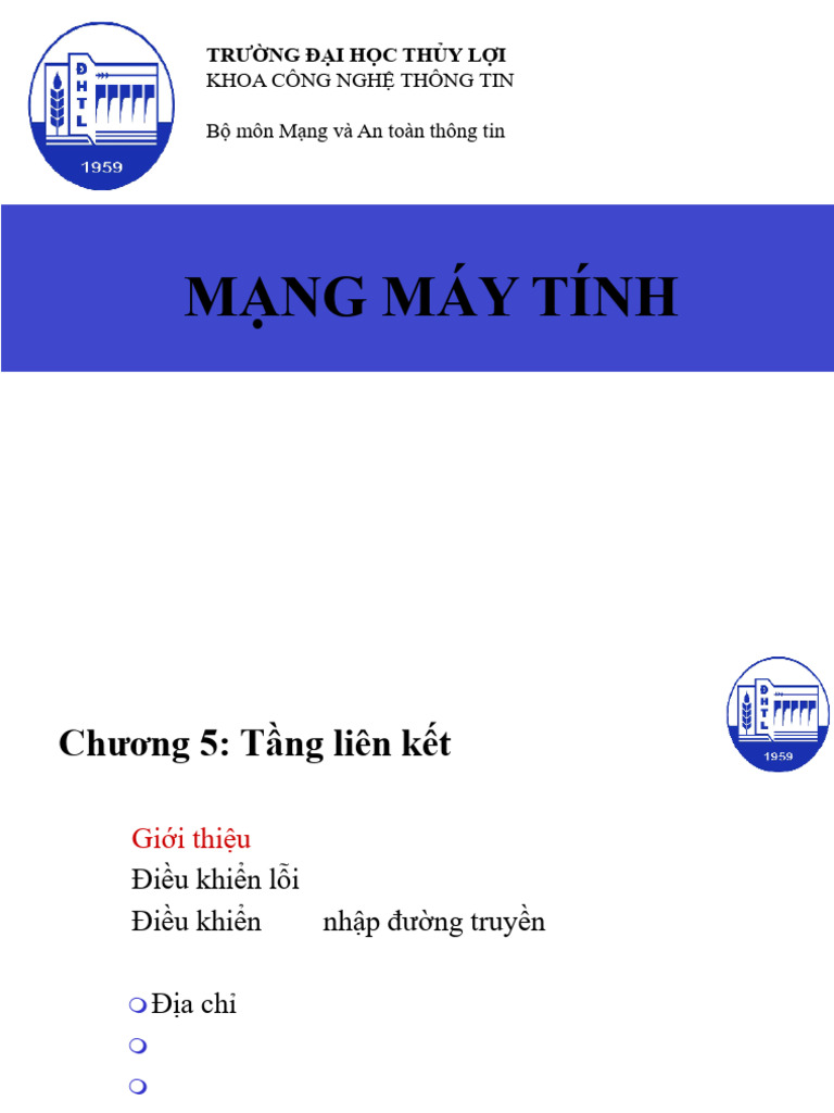 MMT Chuong5 | PDF