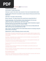 WWII Vocabulary Guide | PDF | World War II | Allies Of World War II