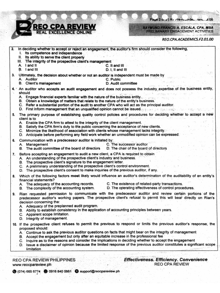 At.05 Preliminary Engagement Activities 6 | PDF