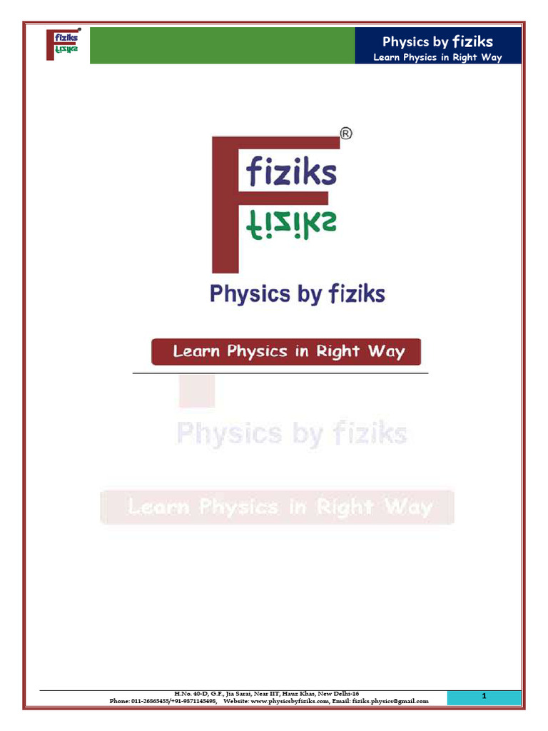 CUETPG Physics Solution 2023 Combined Compressed | PDF | Diffraction ...